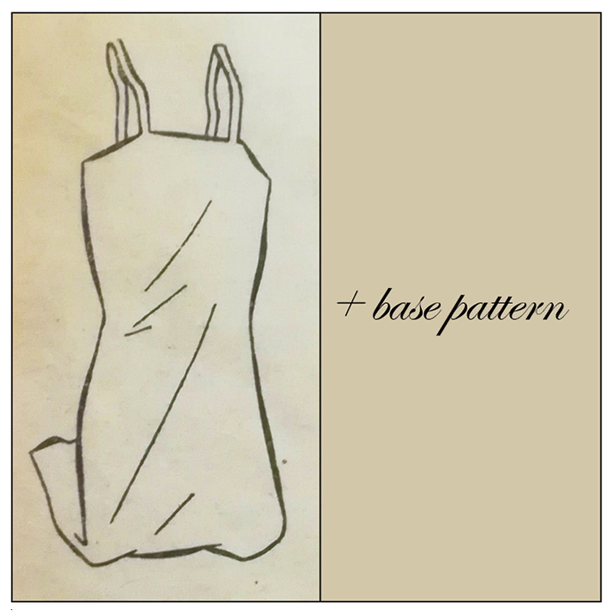 Vintage 50s Nightgown Sewing Pattern / Strap Dress / Undergarment+ ...