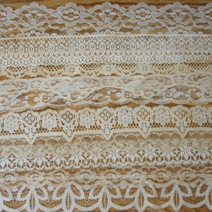 Vintage Lace Tatting Trim Bundle Grab Bag Junk Journal Supplies Slow ...