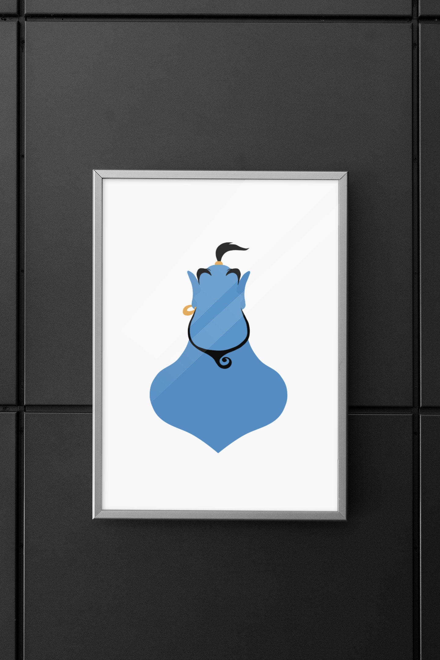 GENIE | Hero Minimalist Print | Portrait | Poster | Printable Wall Art ...