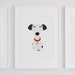 PONGO Dog Minimalist Print Portrait Poster Printable Wall Art ...