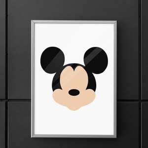 MICKEY | Movie Minimalist Print | Portrait | Poster | Printable Wall ...