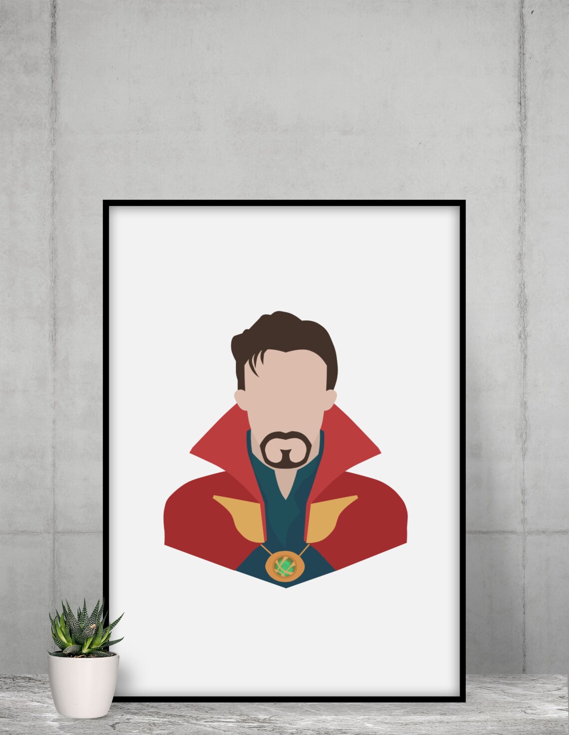DR. STRANGE | Minimalist Print | Portrait | Poster | Printable Wall Art ...