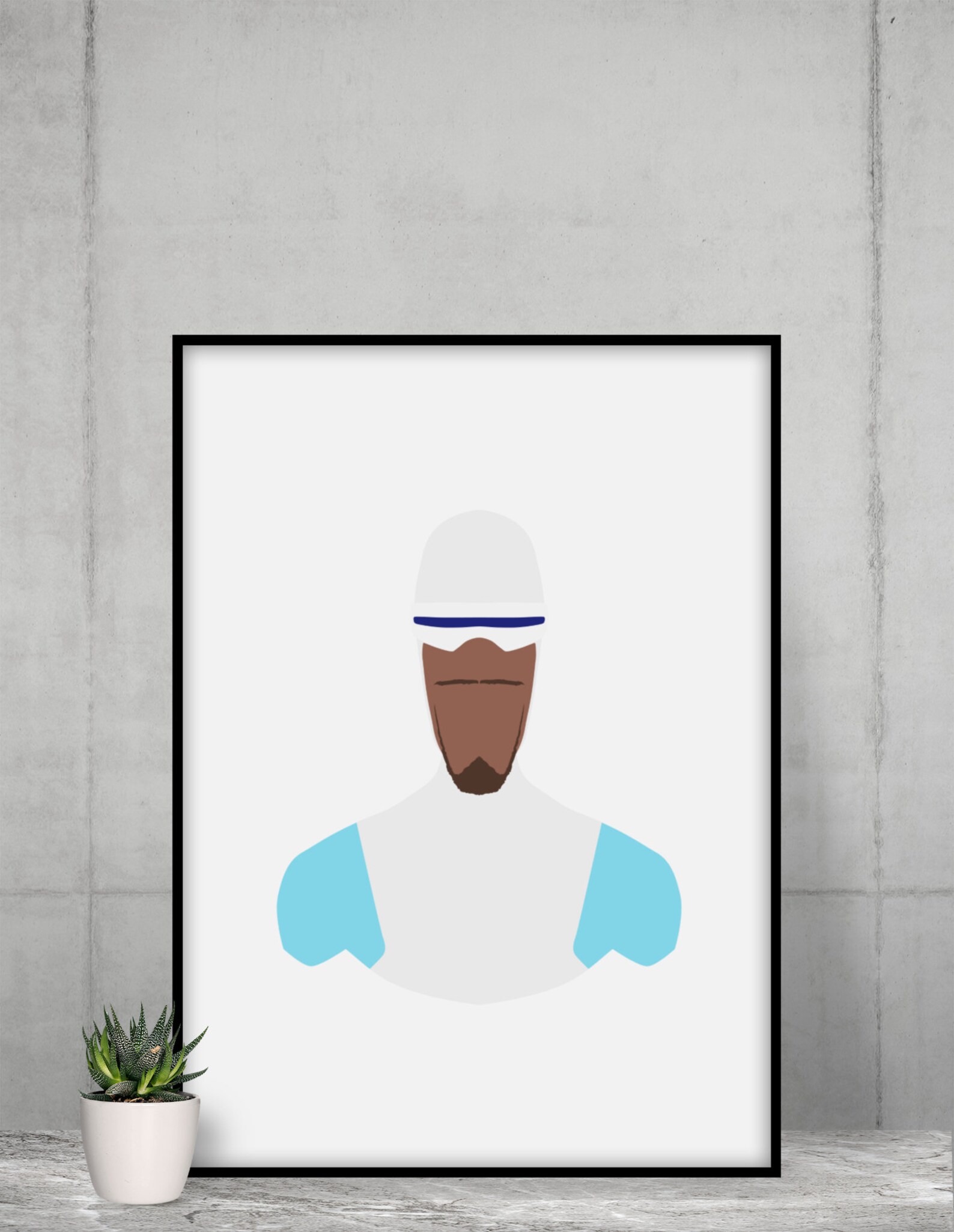 FROZONE | Minimalist Print | Portrait | Poster | Printable Wall Art ...