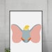 DUMBO Minimalist Movie Print Portrait Poster Printable - Etsy
