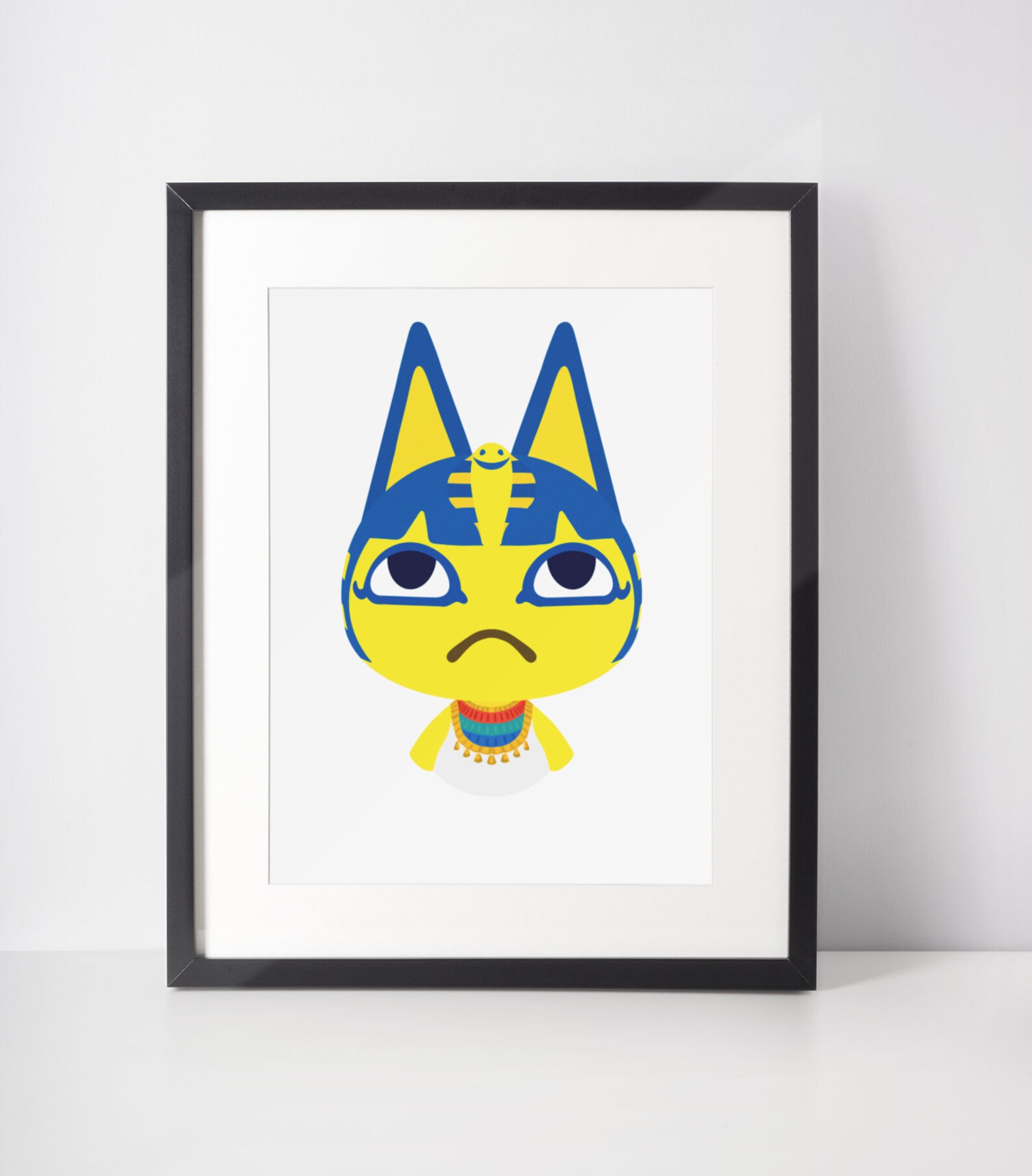 ANKHA | Minimalist Print | Portrait | Poster | Printable Wall Art ...