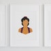 ALADDIN Hero Minimalist Print Portrait Poster Printable Wall Art ...
