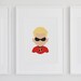 DASH PARR | Minimalist Print | Portrait | Poster | Printable Wall Art ...