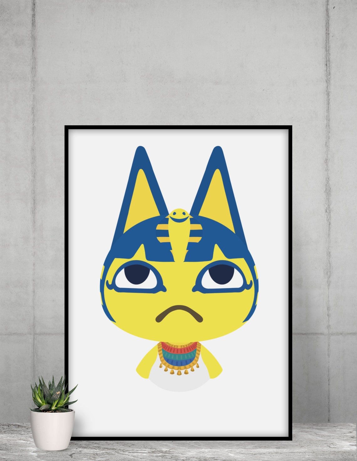 ANKHA | Minimalist Print | Portrait | Poster | Printable Wall Art ...