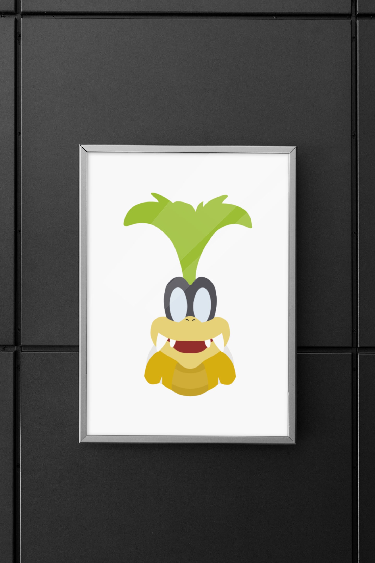 IGGY KOOPA | Digital Portrait Print | Illustration | Wall Art | Fan Art ...