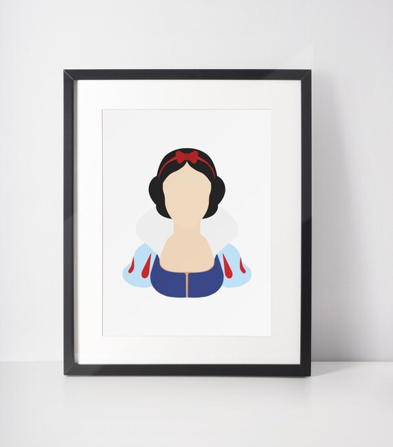 Snow White Minimalist Poster
