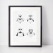 CARS CAST Portrait Poster Printable Wall Art Illustration Pixar Cars - Etsy