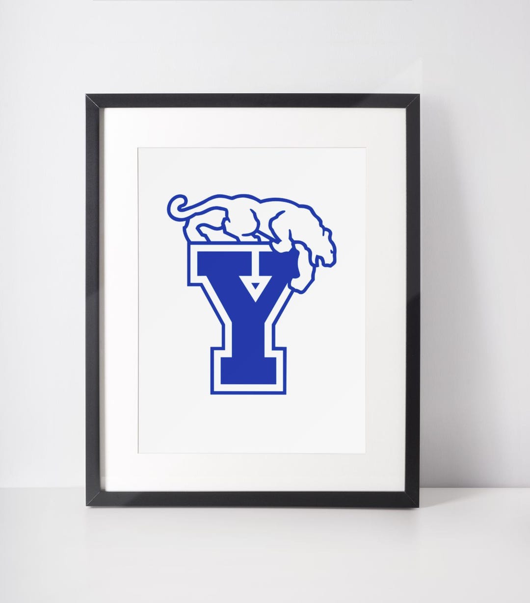 BYU COUGARS Minimalist Print Portrait Poster Printable Wall Art ...