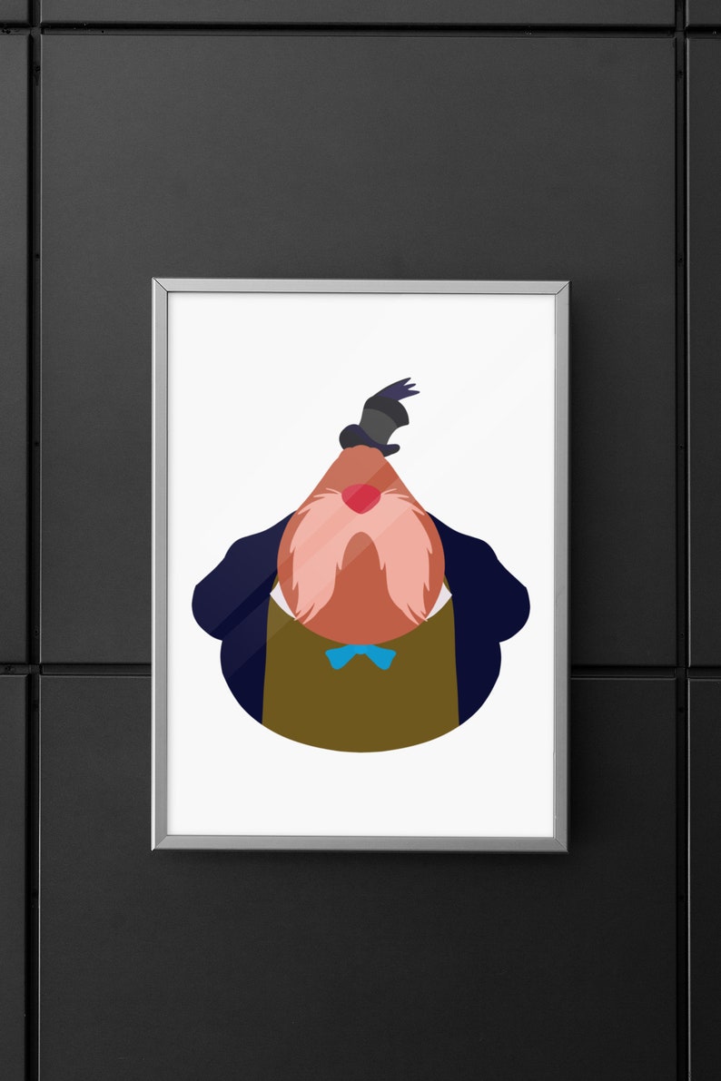 THE WALRUS Movie Minimalist Print Portrait Poster - Etsy