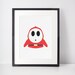 SHY GUY Digital Portrait Print Illustration Wall Art Fan Art Gift for ...