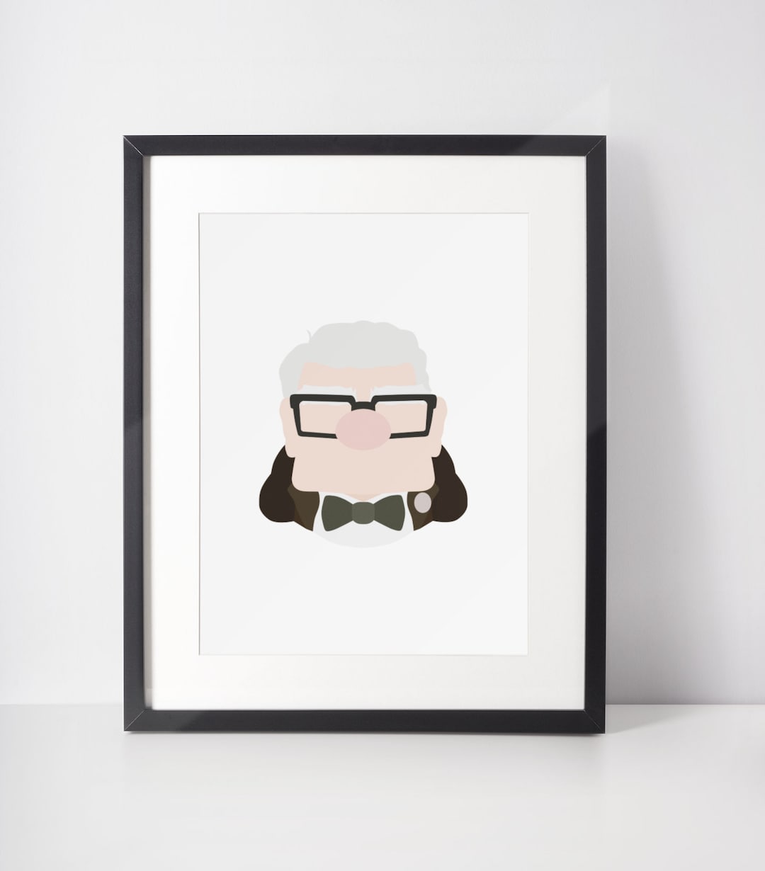 CARL FREDRICKSEN | Minimalist Print | Portrait | Poster | Printable ...