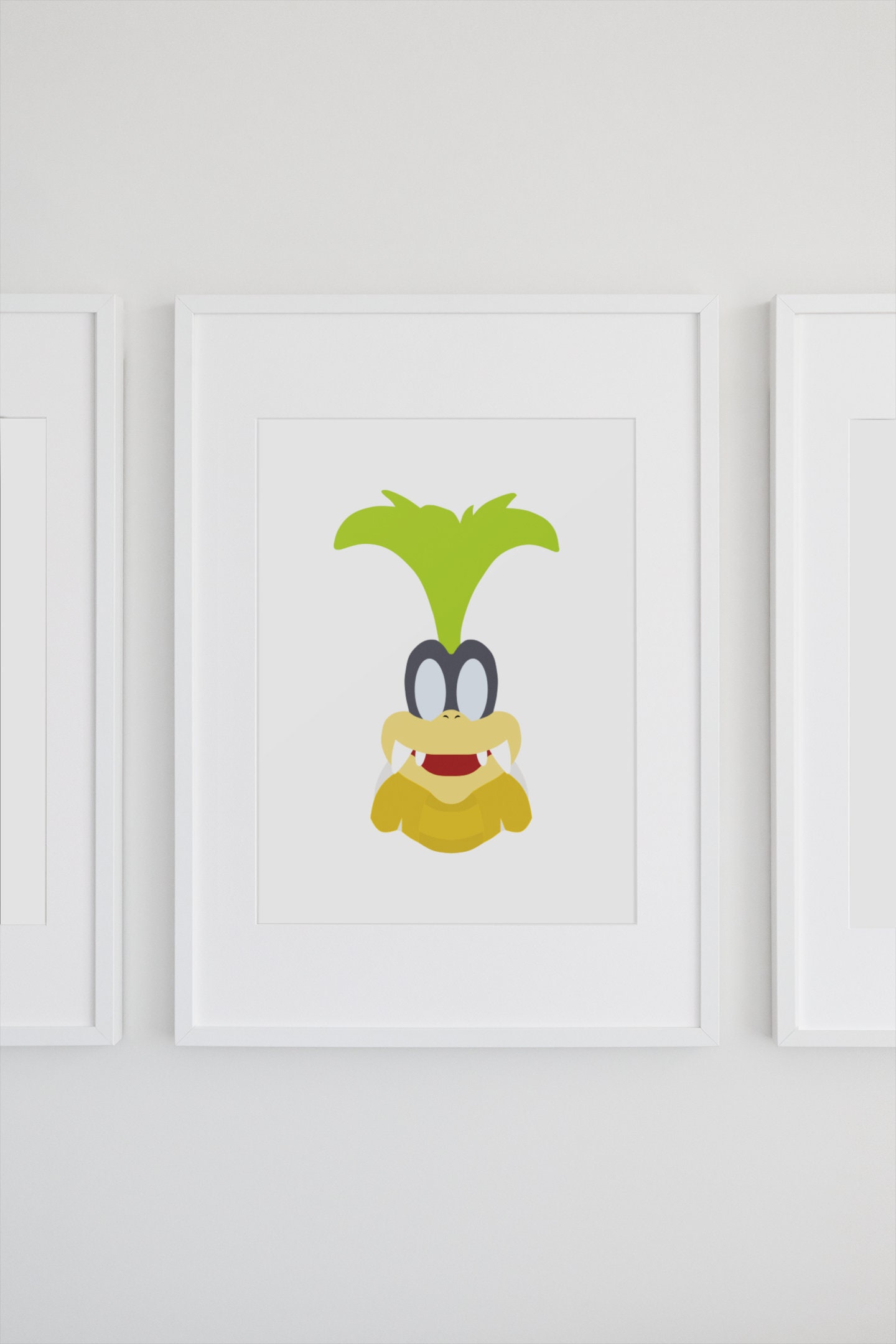 IGGY KOOPA | Digital Portrait Print | Illustration | Wall Art | Fan Art ...