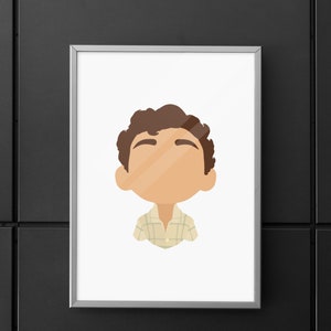 LUCA | Minimalist Print | Portrait | Poster | Printable Wall Art ...