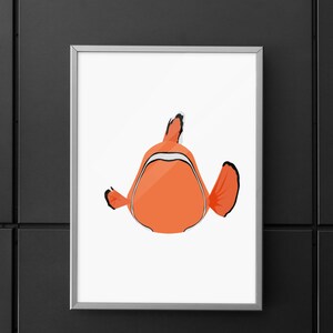 NEMO | Minimalist Print | Portrait | Poster | Printable Wall Art ...