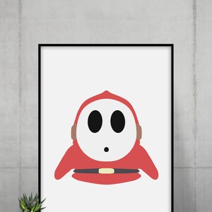SHY GUY | Digital Portrait Print | Illustration | Wall Art | Fan Art ...