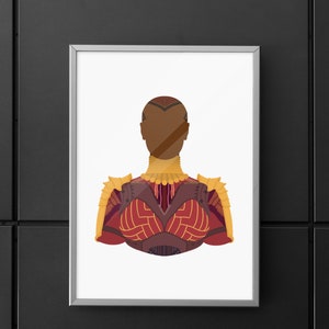 OKOYE Minimalist Print Portrait Poster Printable Wall Art Illustration ...