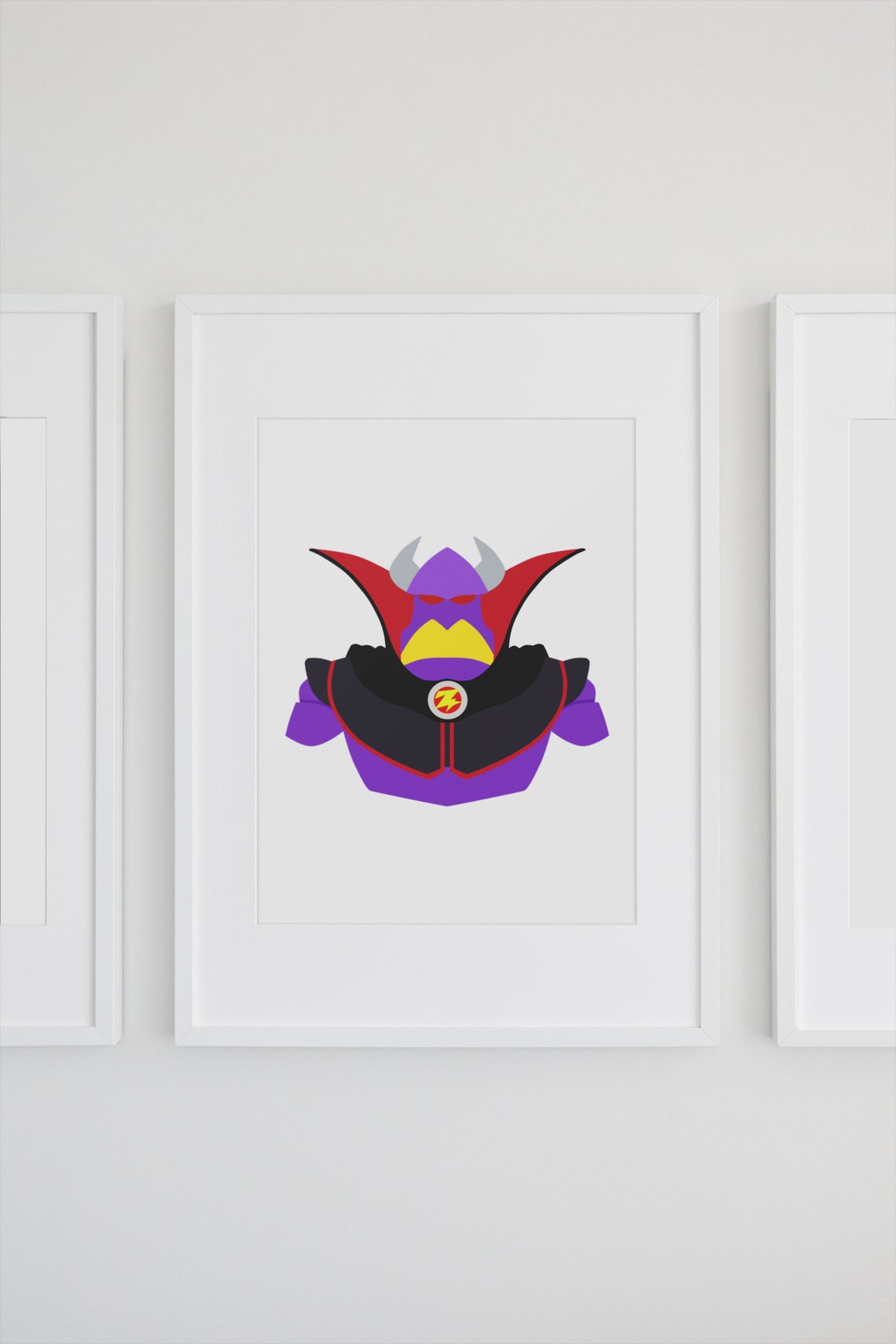 EMPEROR ZURG | Minimalist Print | Portrait | Poster | Printable Wall ...