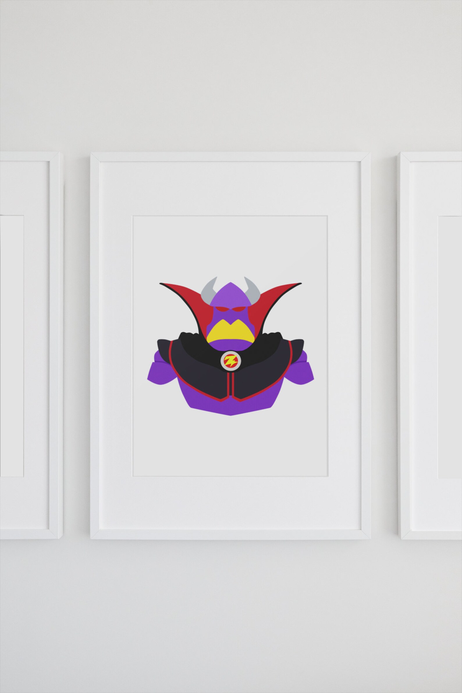 EMPEROR ZURG | Minimalist Print | Portrait | Poster | Printable Wall ...