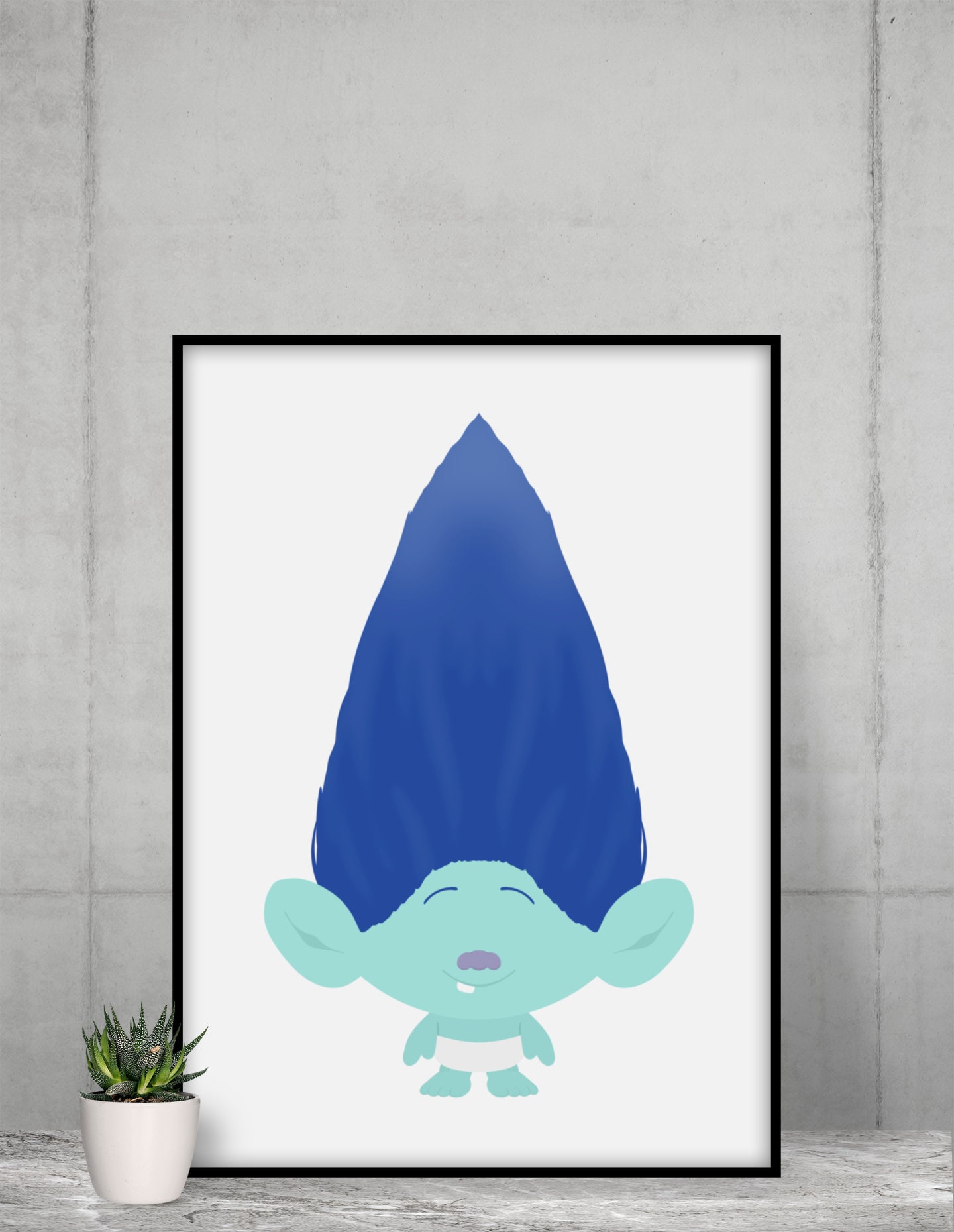 BABY BRANCH | Minimalist Print | Portrait | Poster | Printable Wall Art ...