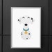 PERDITA Dog Minimalist Print Portrait Poster Printable Wall Art ...