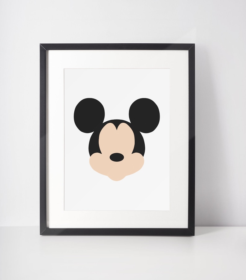 MICKEY | Movie Minimalist Print | Portrait | Poster | Printable Wall ...