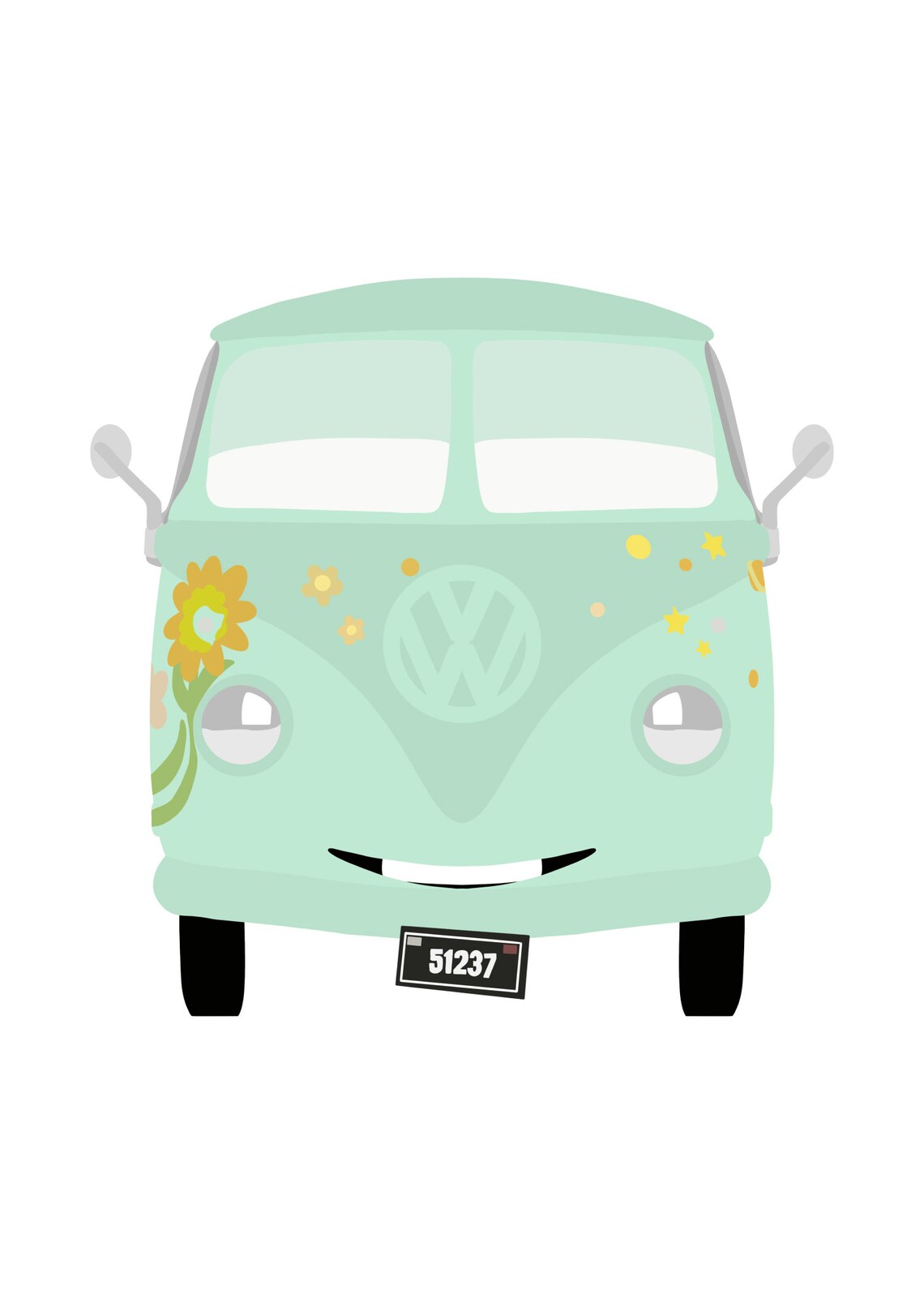 FILLMORE | Portrait | Poster | Printable Wall Art | Illustration ...