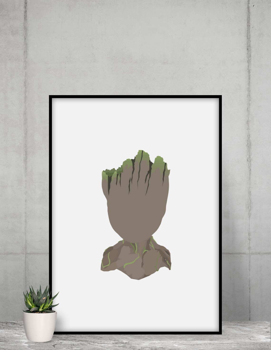 GROOT Minimalist Print Portrait Poster Printable Wall - Etsy