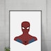SPIDER-MAN Minimalist Print Portrait Poster Printable - Etsy
