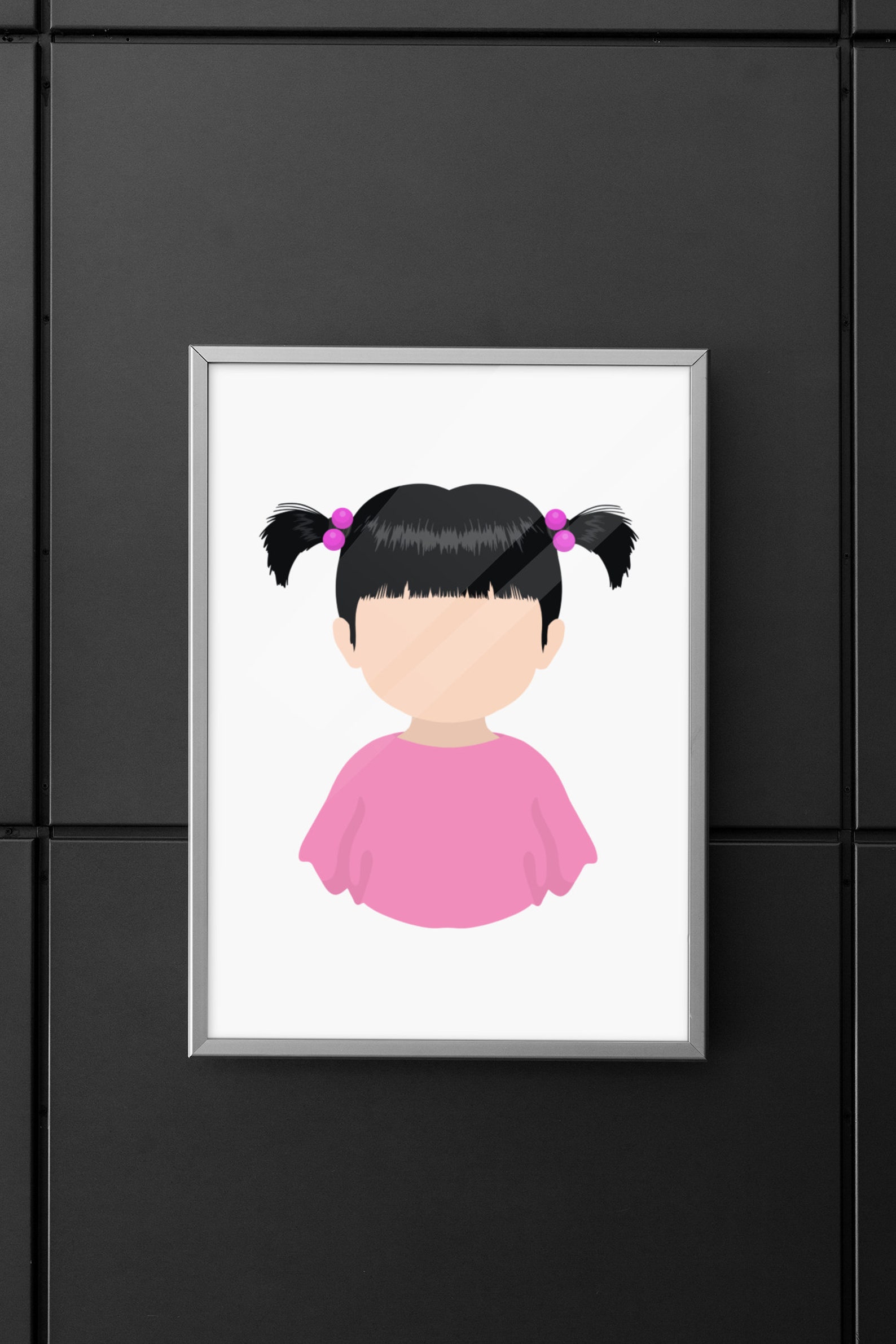 BOO Minimalist Print Portrait Poster Printable Wall - Etsy
