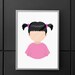 BOO Minimalist Print Portrait Poster Printable Wall - Etsy