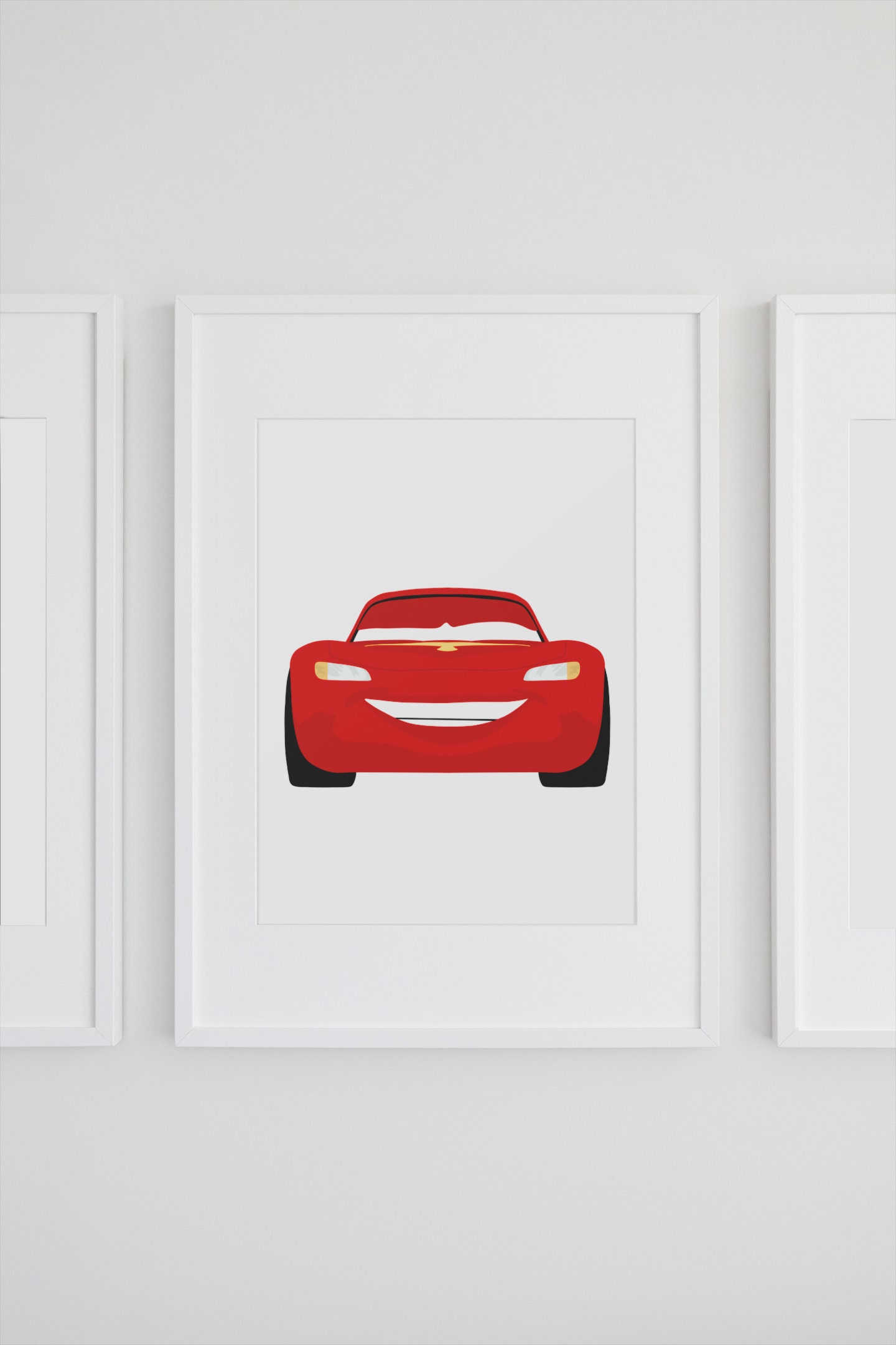 LIGHTNING MCQUEEN | Portrait | Poster sold by Thomas | SKU 43025210 ...