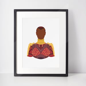 OKOYE Minimalist Print Portrait Poster Printable Wall Art Illustration ...