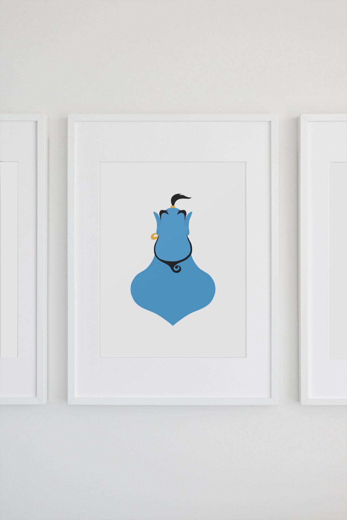 GENIE | Hero Minimalist Print | Portrait | Poster | Printable Wall Art ...