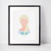 ELSA Minimalist Print Portrait Poster Printable Wall - Etsy