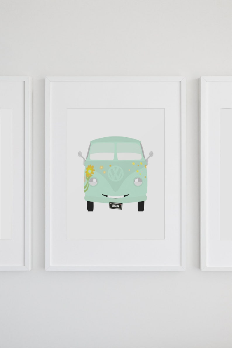 FILLMORE | Portrait | Poster | Printable Wall Art | Illustration ...