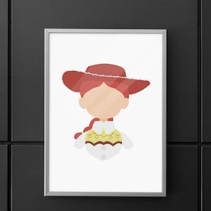 JESSIE | Minimalist Print | Portrait | Poster | Printable Wall Art ...