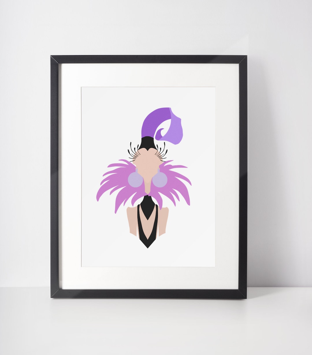 YZMA | Villains Minimalist Print | Portrait | Poster | Printable Wall ...