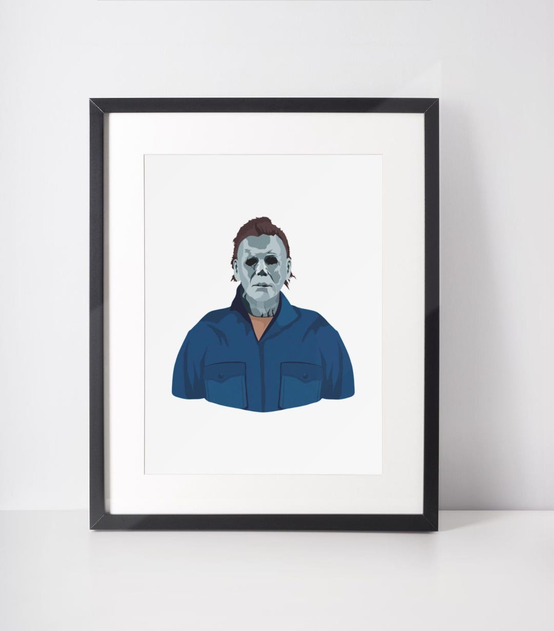 MICHAEL MYERS | Minimalist Print | Portrait | Poster | Printable Wall ...