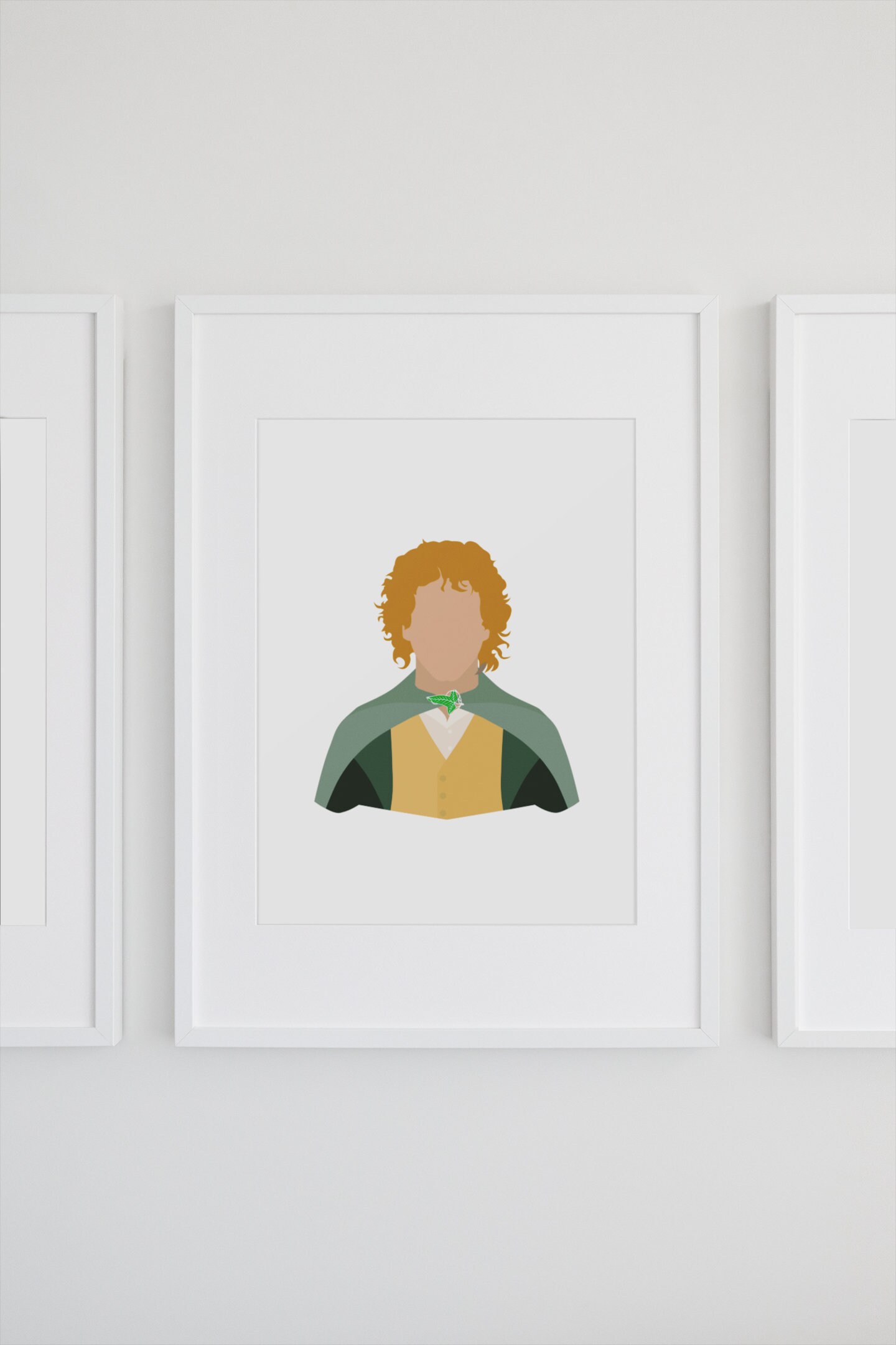 MERRY BRANDYBUCK | Minimalist Print | Portrait | Poster | Printable ...