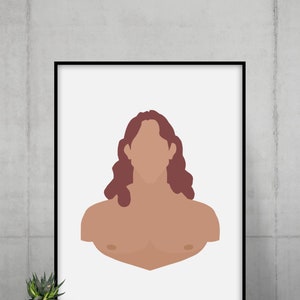 TARZAN | Hero Minimalist Print | Portrait | Poster | Printable Wall Art ...