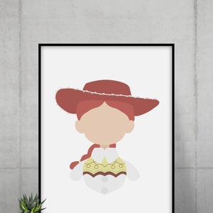 JESSIE | Minimalist Print | Portrait | Poster | Printable Wall Art ...