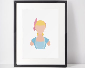 BOO Minimalist Print Portrait Poster Printable Wall - Etsy