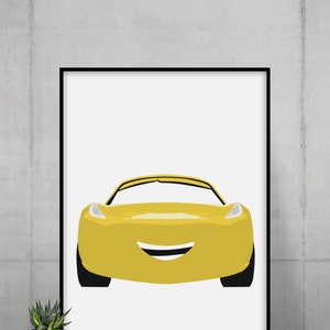 CRUZ | Portrait | Poster | Printable Wall Art | Illustration | Pixar ...