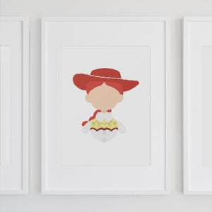 JESSIE | Minimalist Print | Portrait | Poster | Printable Wall Art ...