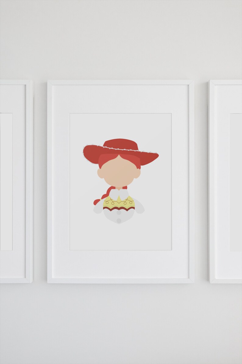 JESSIE Minimalist Print Portrait Poster Printable Wall - Etsy