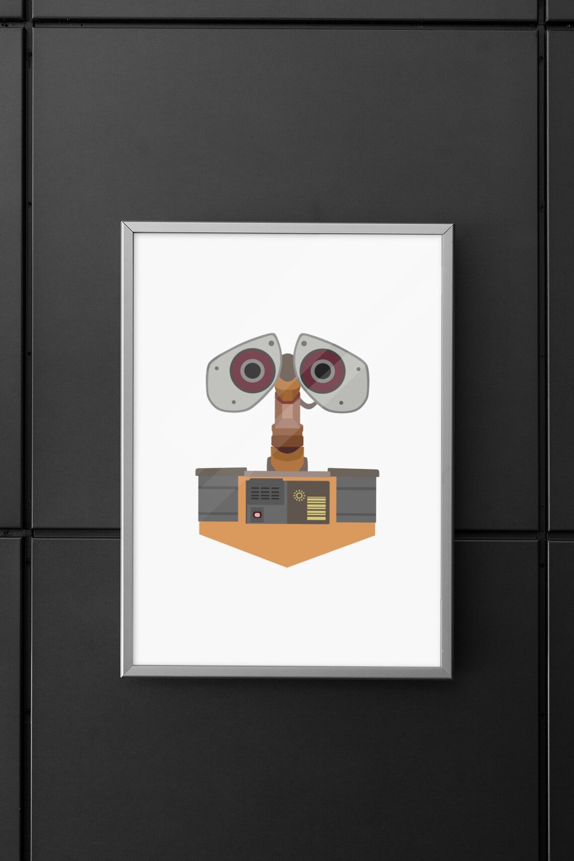 WALL-E Minimalist Print Portrait Poster Printable Wall | Etsy